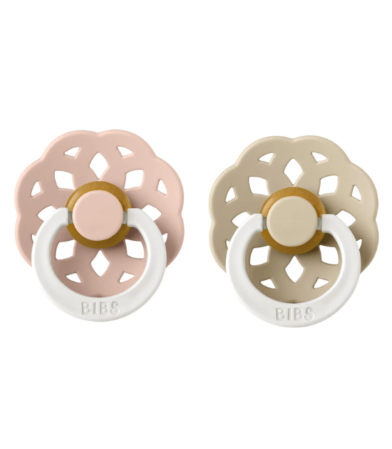 2 tétines Boheme Blush Glow / Vanilla Glow – Atelier bébé&santé Marrakech